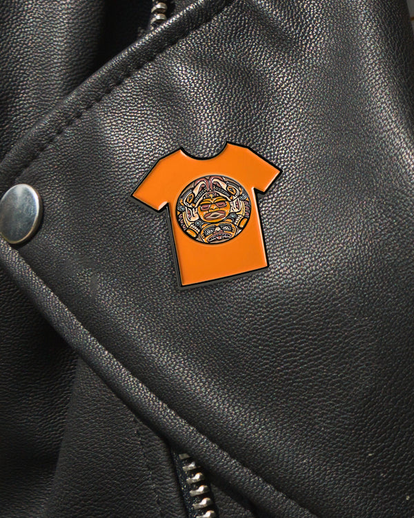 Pin Collection: Indigenous Orange, Pink and Red Dress Pins